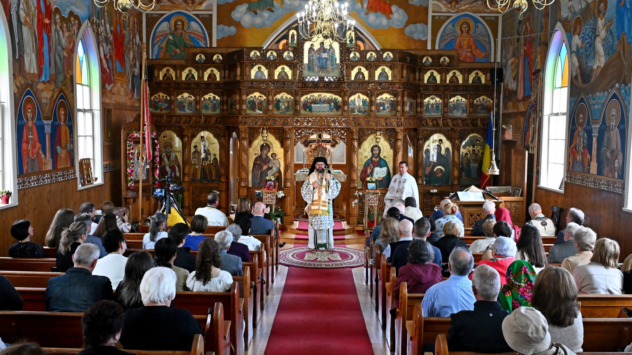 His Grace Bishop Andrei Officiated the Divine Liturgy at Holy Trinity ...